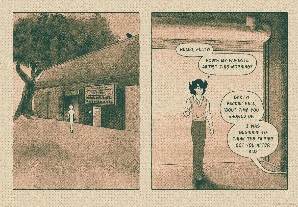 Flashback #1: The Van (page 1) – The Eoin Fame